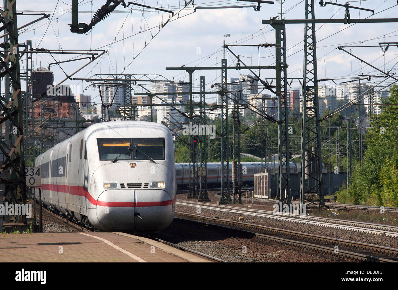 Economy business finance ebf transport ice train germany hi-res stock ...