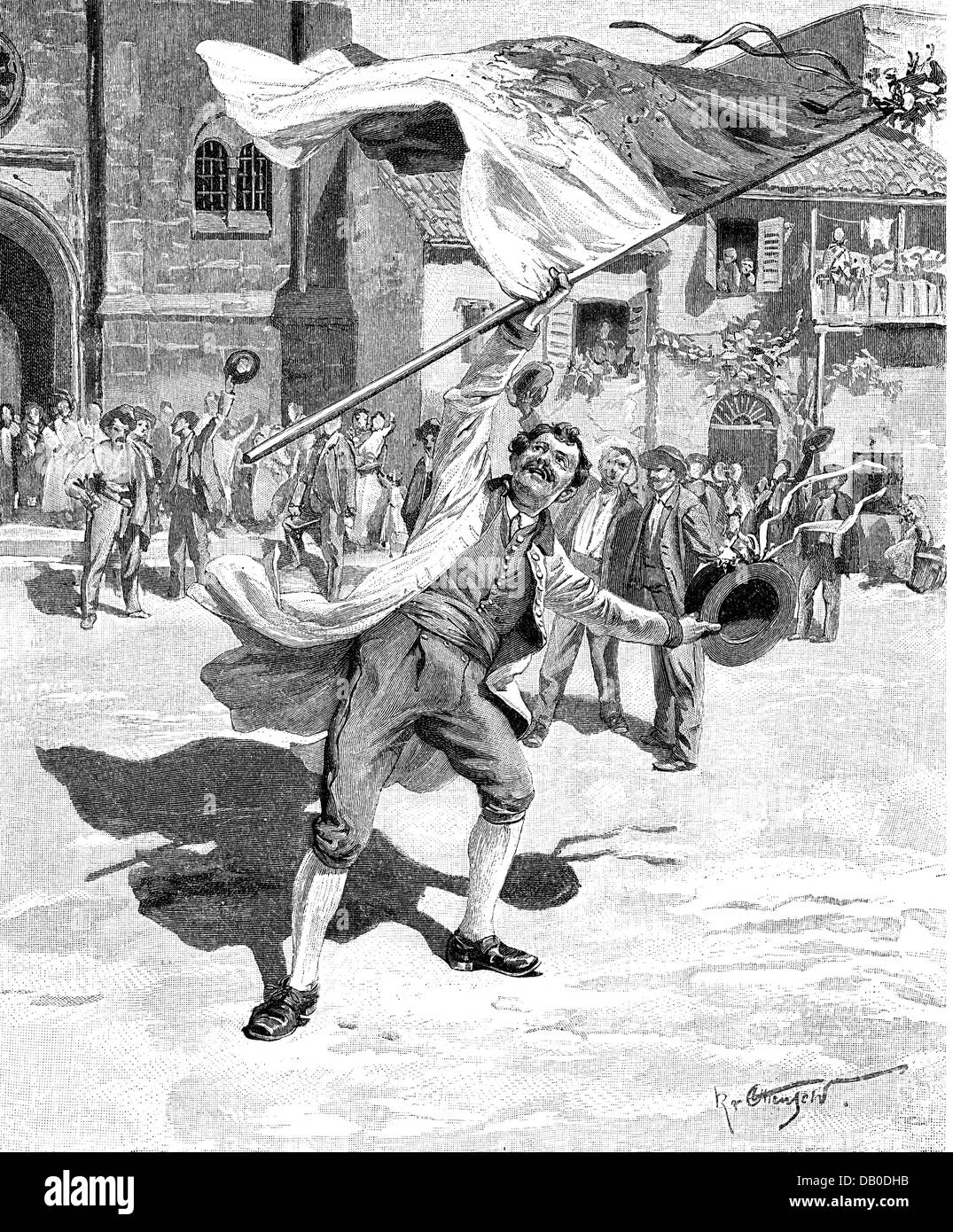 Painting tradition Black and White Stock Photos & Images - Alamy