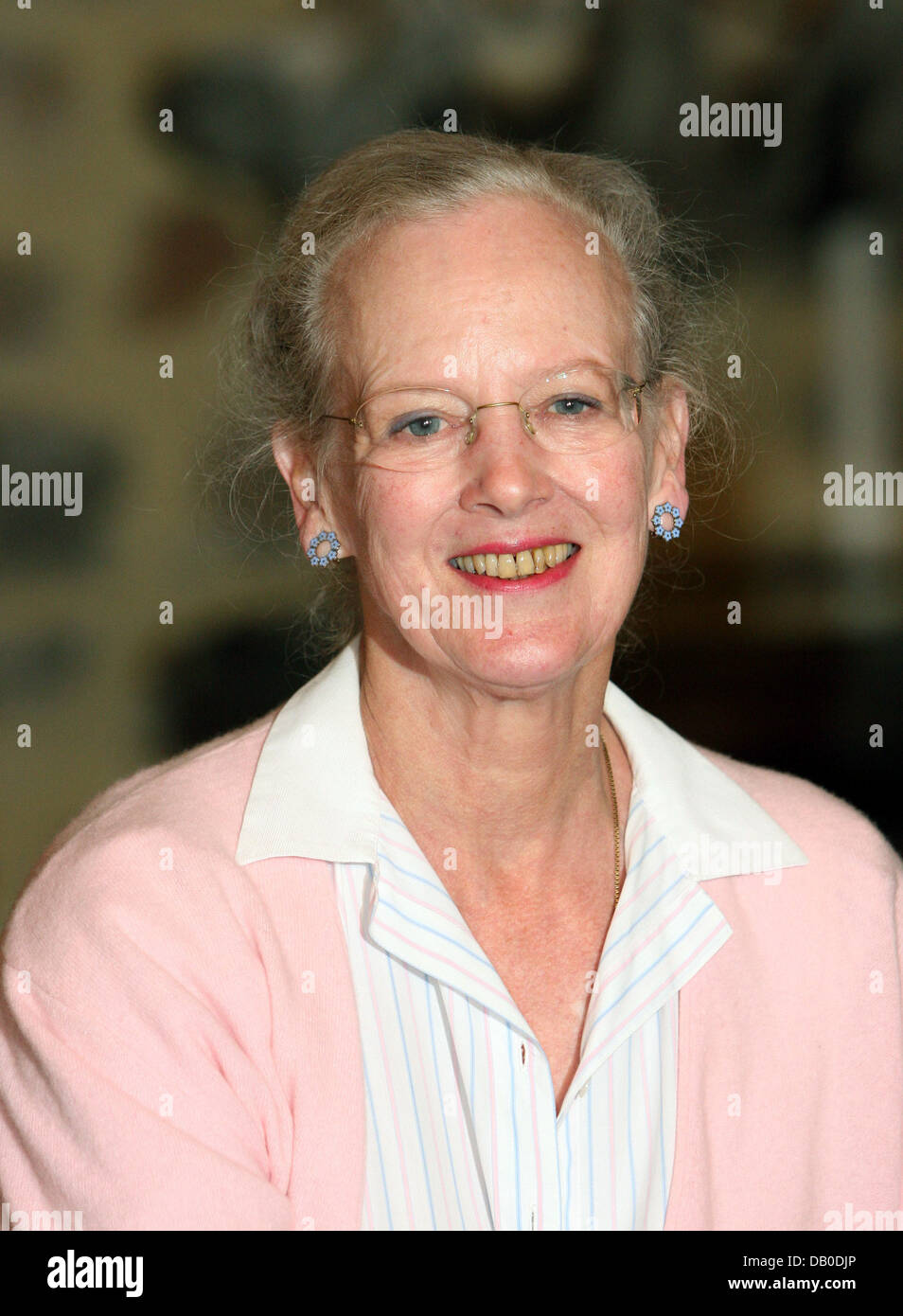 Queen margrethe ii denmark poses hi-res stock photography and images ...