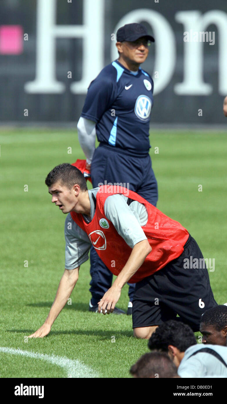 Wolfsburg newcomer and Czech under 20 vice world champion Jan Simunek ...