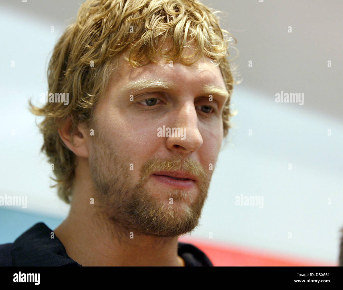 German basketball player Dirk Nowitzki pictured in Hamburg, Germany, 16 ...