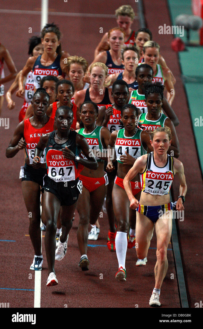 000 metres iaaf world championships hi-res stock photography and images ...