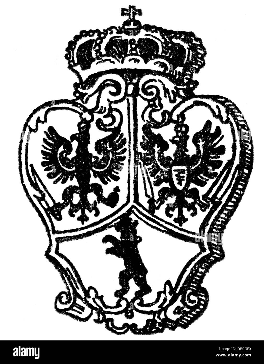 heraldry, coat of arms, Germany, city arms, Berlin, 1709 - 1839 ...