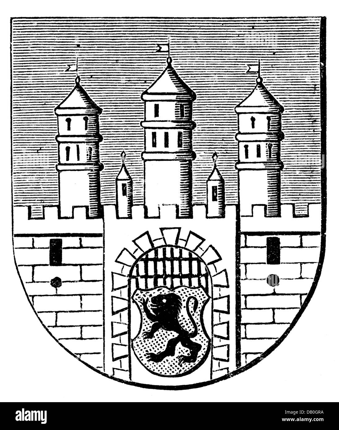 Coat Of Arms German Empire 19th High Resolution Stock Photography and ...