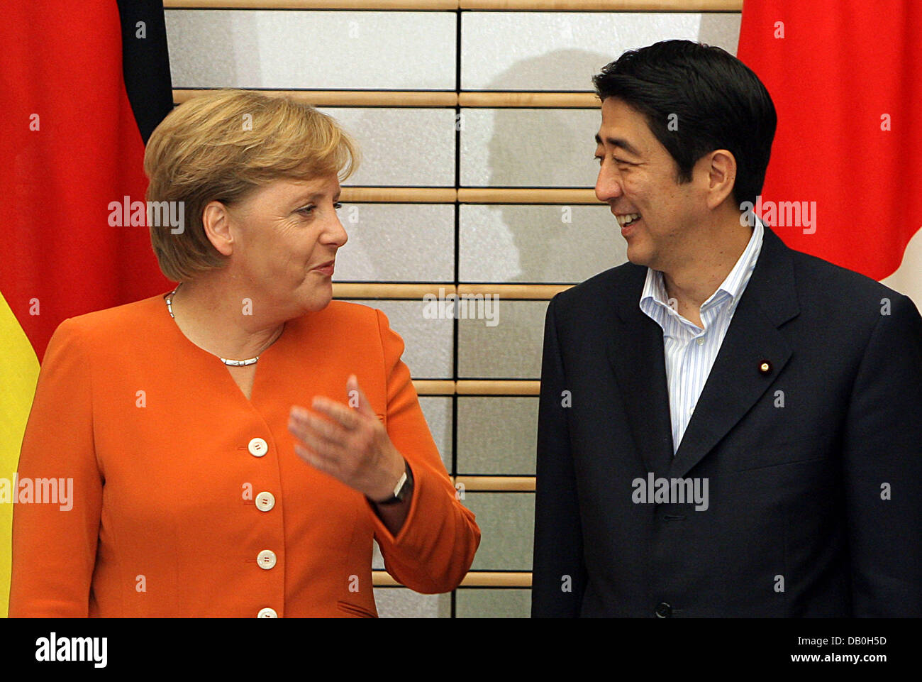 Merkel and abe hi-res stock photography and images - Alamy