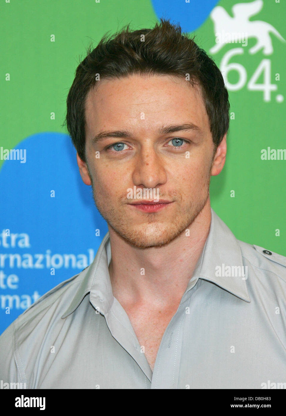 Actror James McAvoy is pictured at a photocall of the film 'Atonement ...