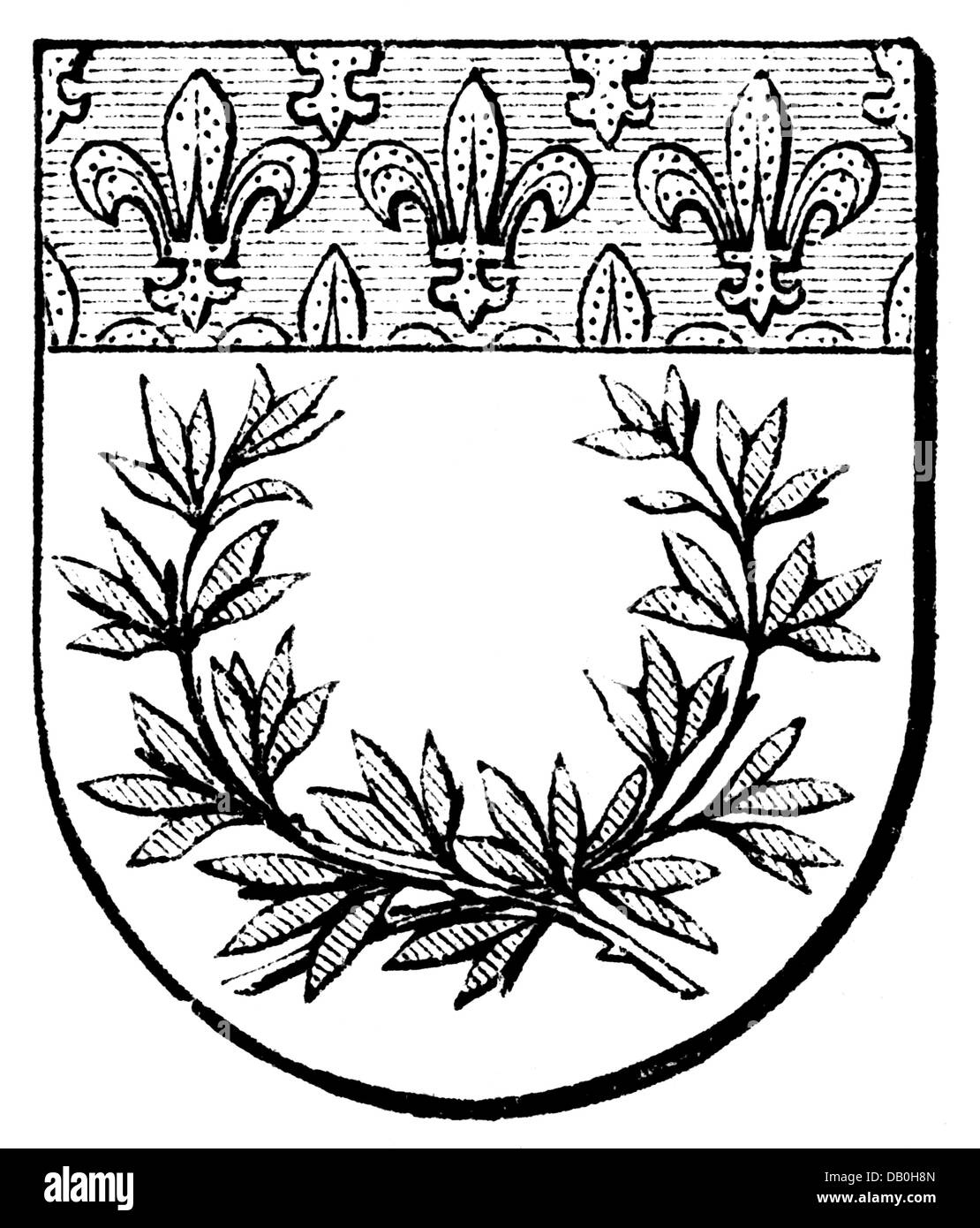 Heraldry coat arms france coat hi-res stock photography and images - Alamy