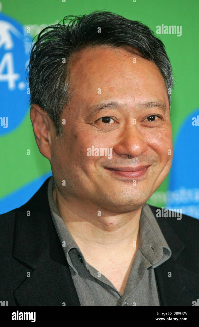 US director Ang Lee poses at the photocall for the film 'Lust, Caution ...