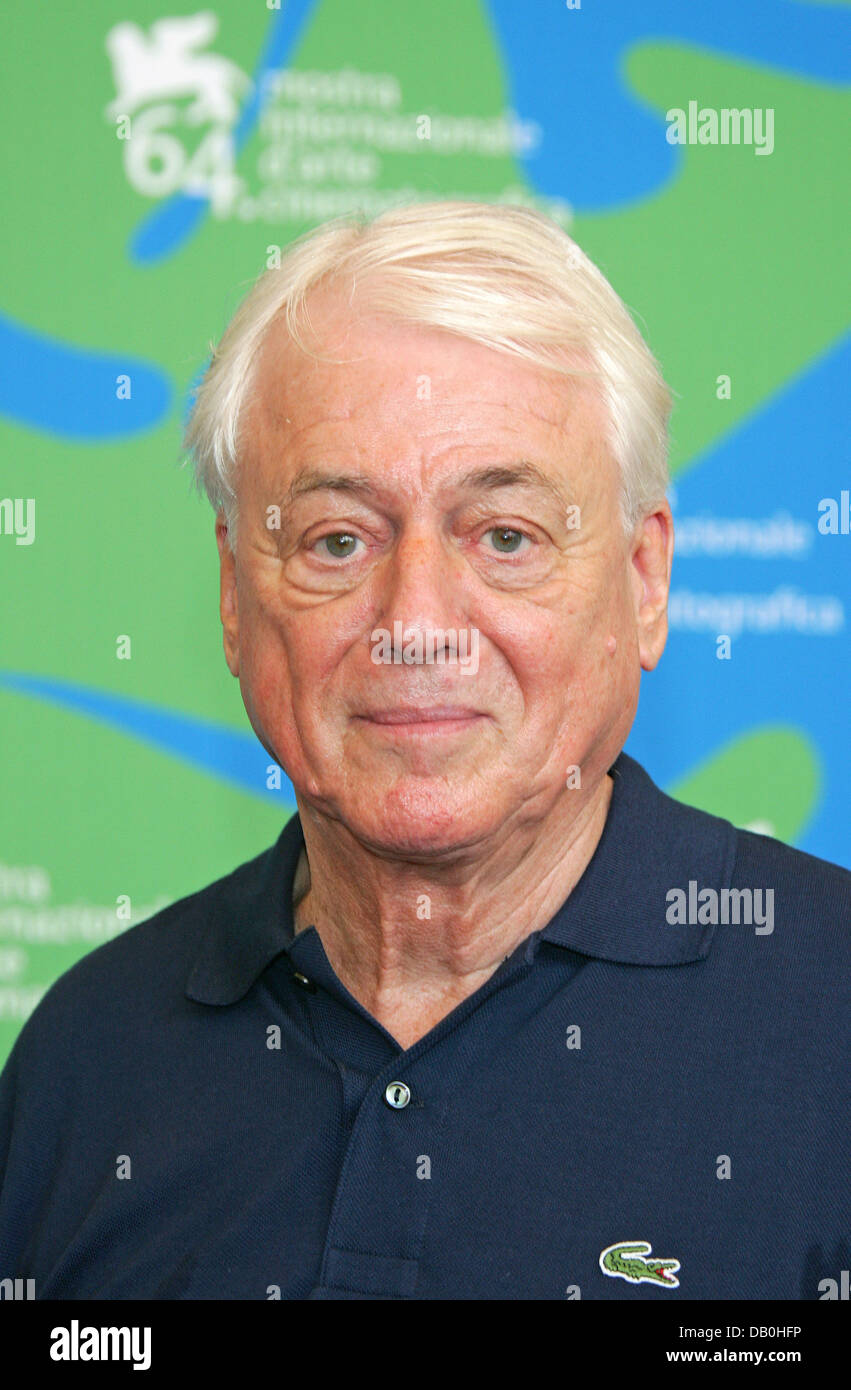 German actor Alexander Kluge smiles at the photocall on the occasion of ...