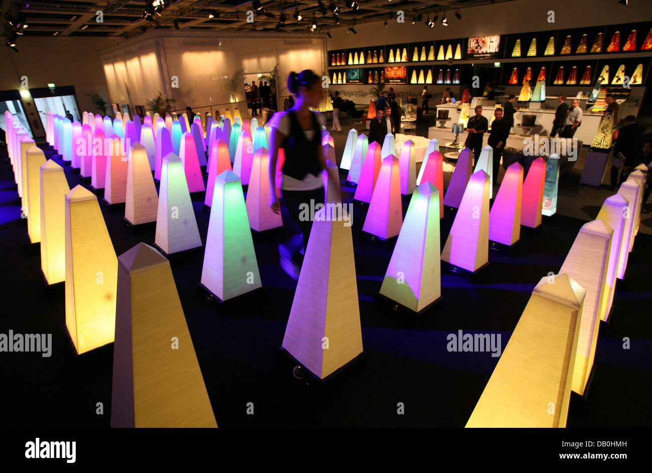 Visitors to the international consumer electronics trade show IFA pass ...