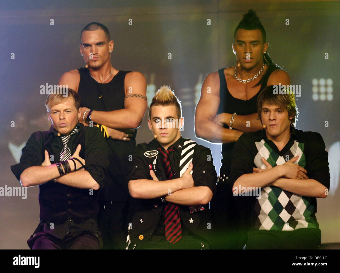 Boy band 'Lexington Bridge' perform during the music show 'The Dome 43 ...