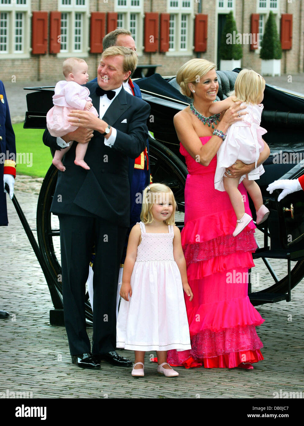 Crown Prince Willem-Alexander and Crown Princess Maxima of the ...