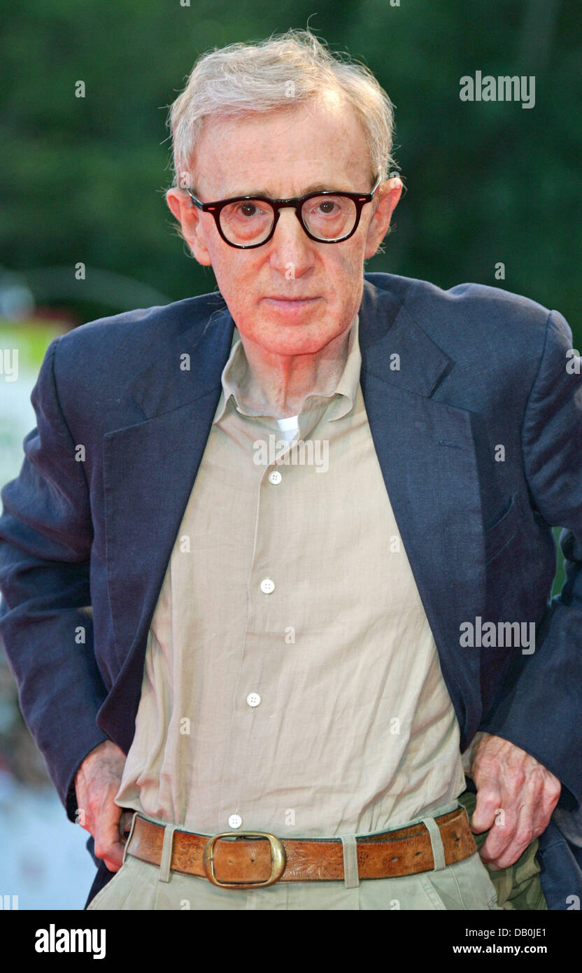 US actor and director Woody Allen arrives at the film premiere of ...