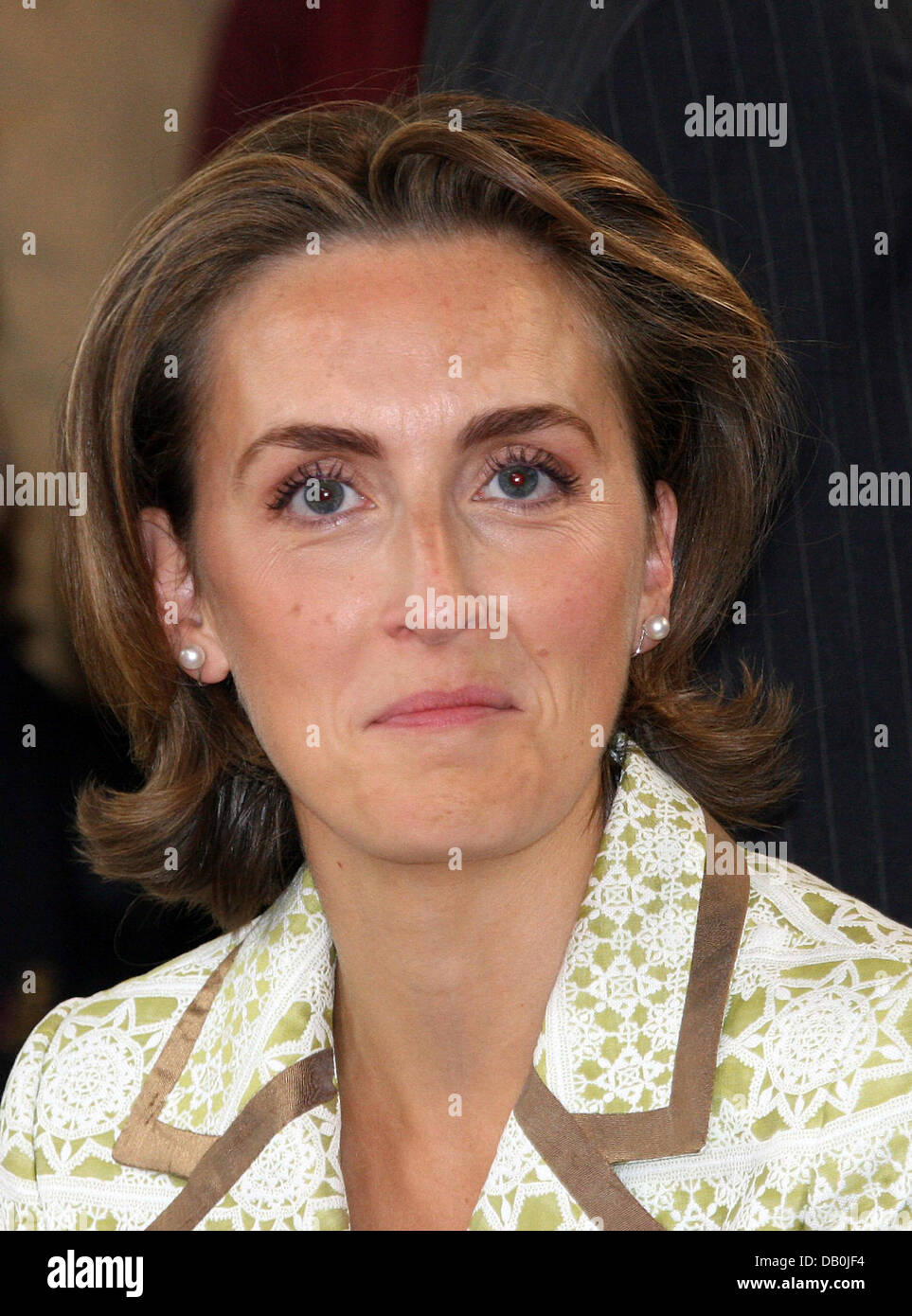 Princess Claire attends the celebration of Queen Paola of Belgium's ...