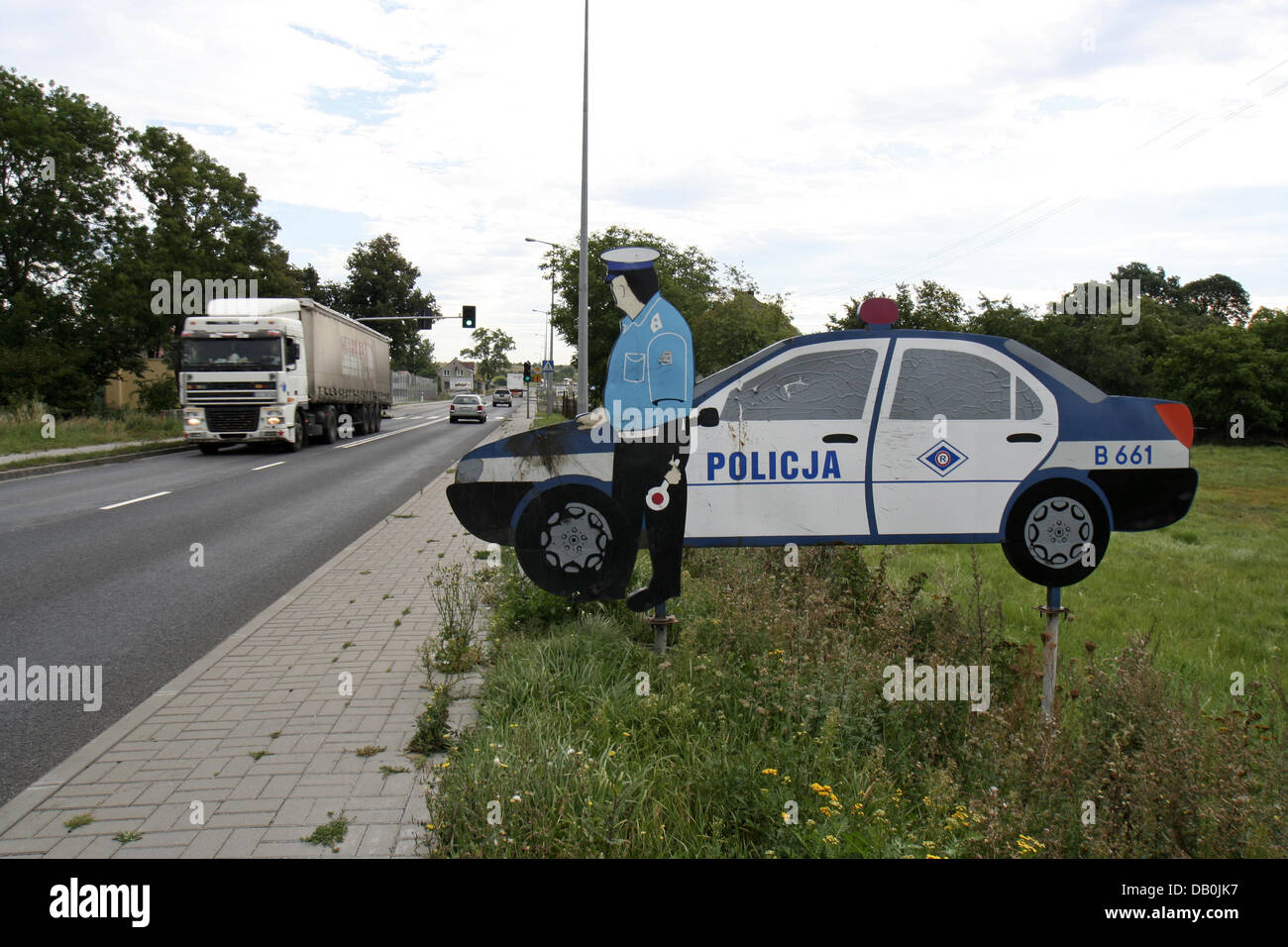 Cardboard cut out police hi-res stock photography and images - Alamy