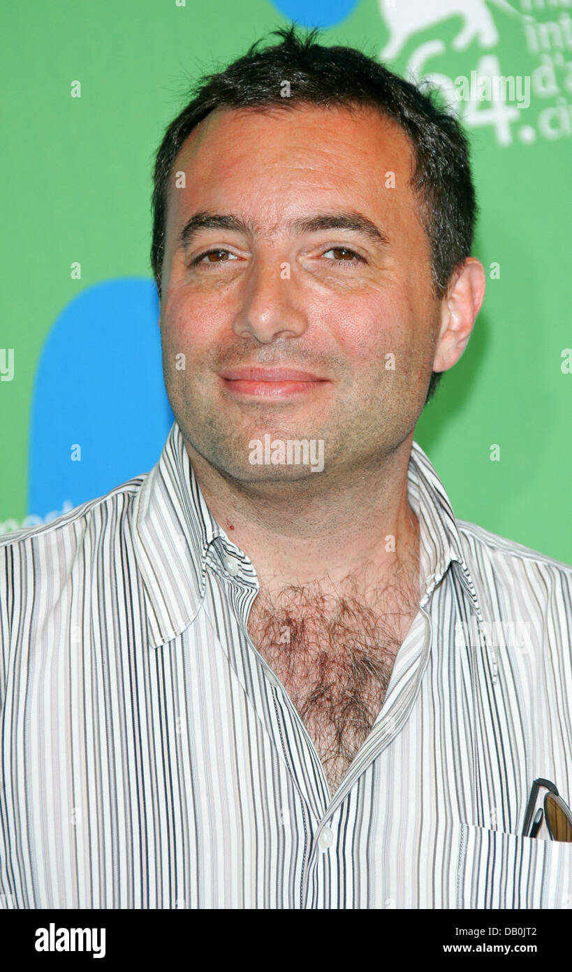 US director Richard Shepard arrives for the premiere of 'The Hunting ...