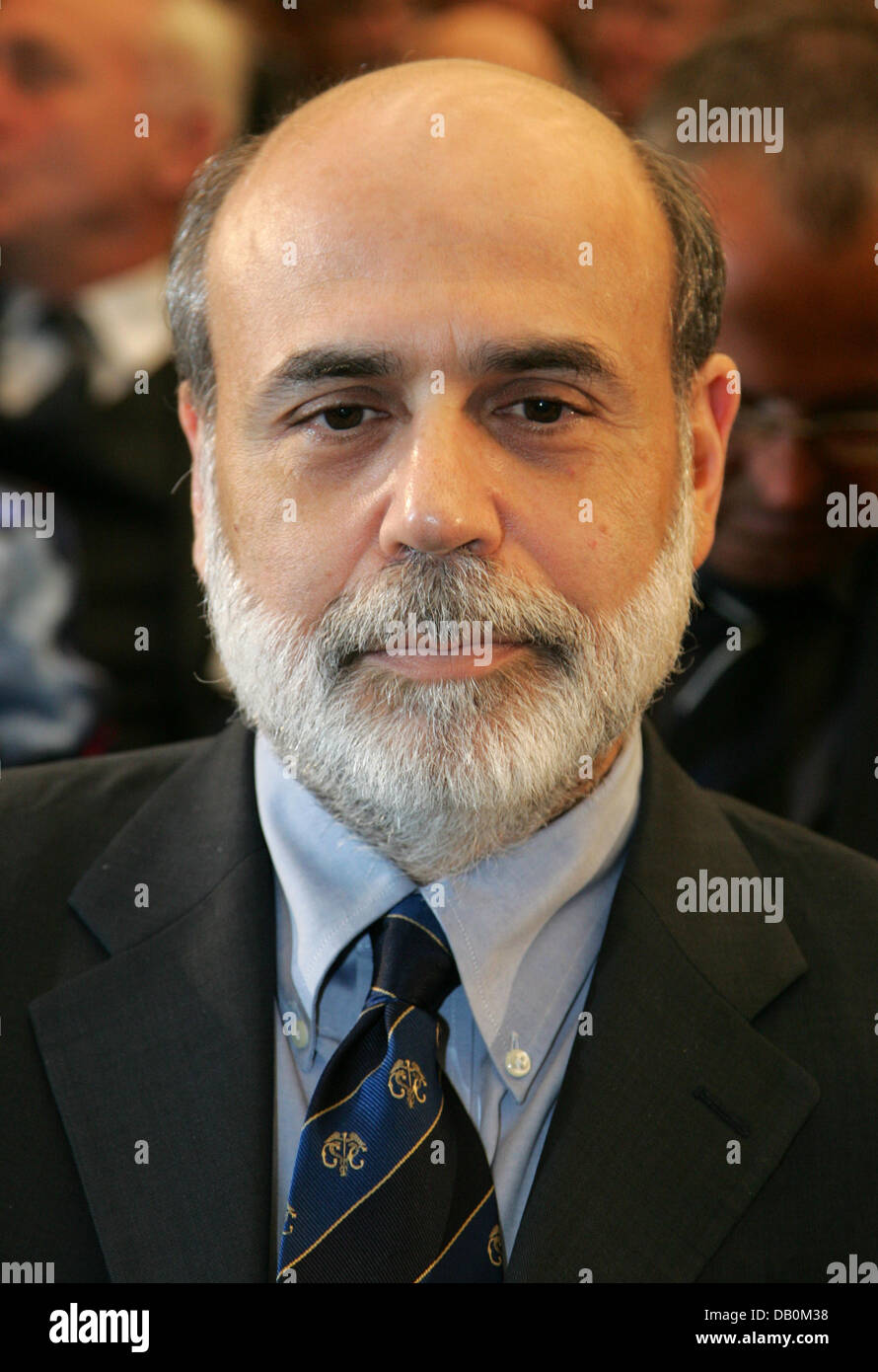US Federal Reserve Chairman Ben Bernanke at the 'Bundesbank Lecture' in ...