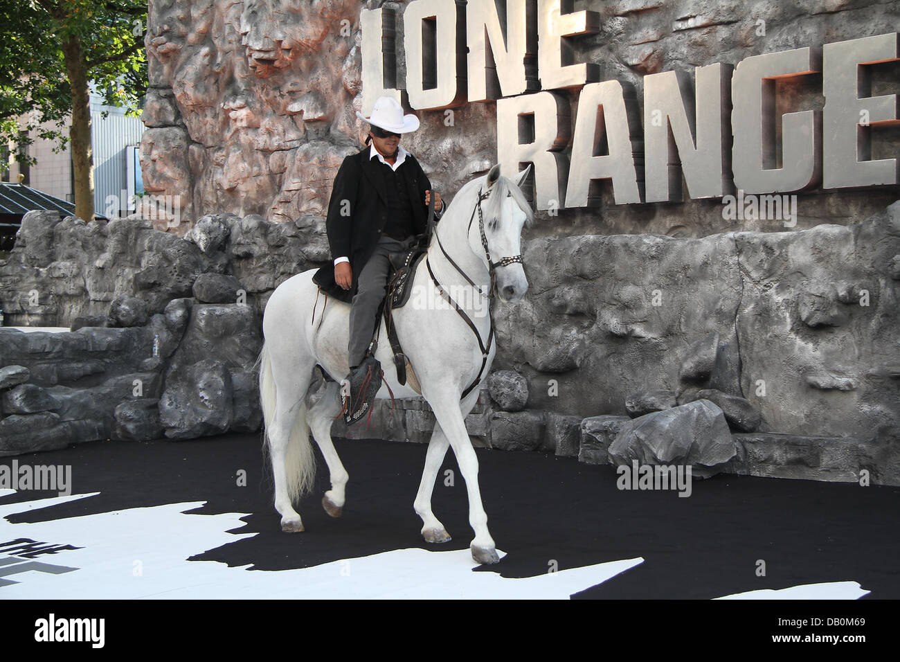 London, UK, 21st July 2013. Silver (the horse) attends the premiere of ...