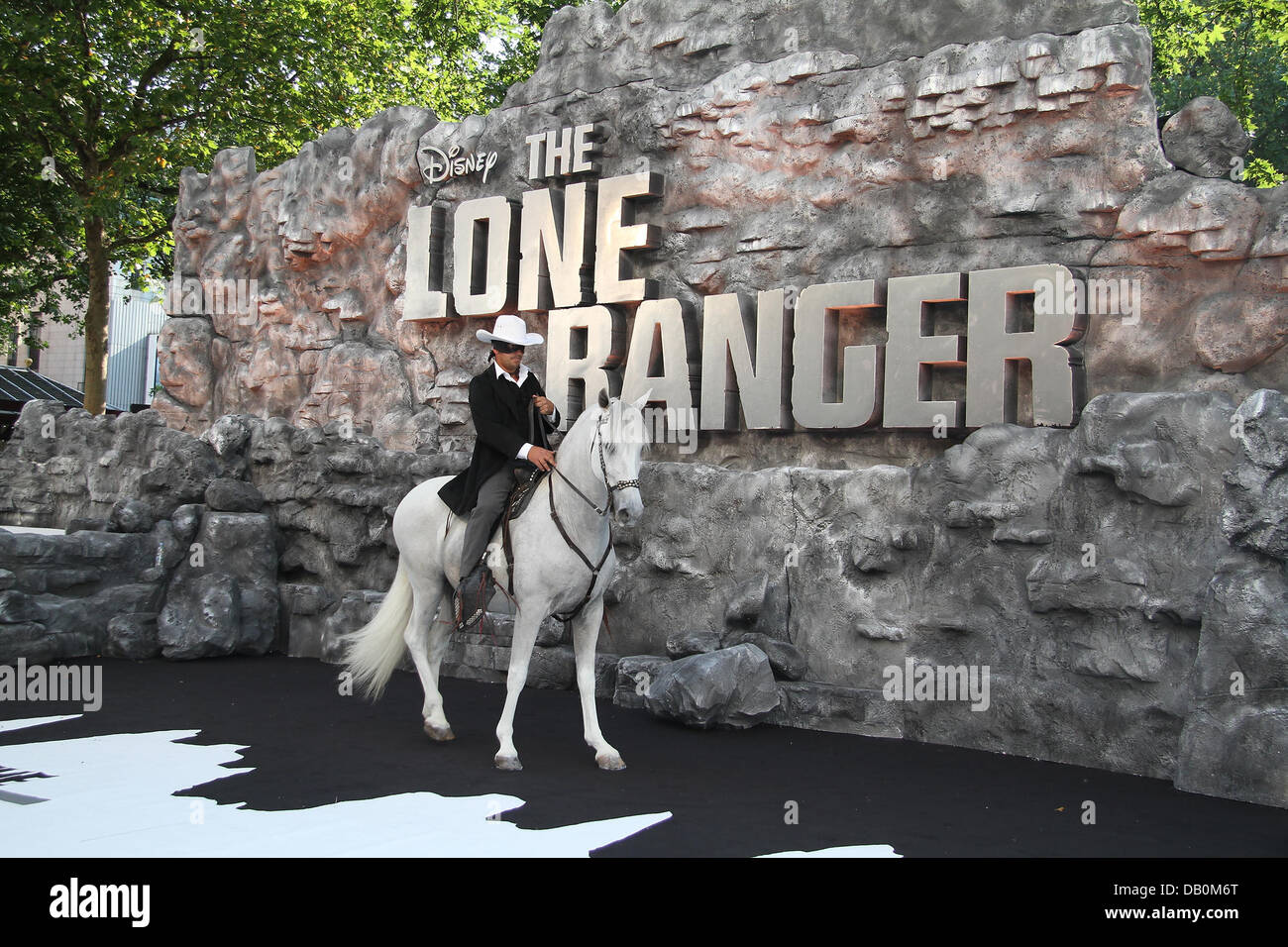 London, UK, 21st July 2013. Silver (the horse) attends the premiere of ...