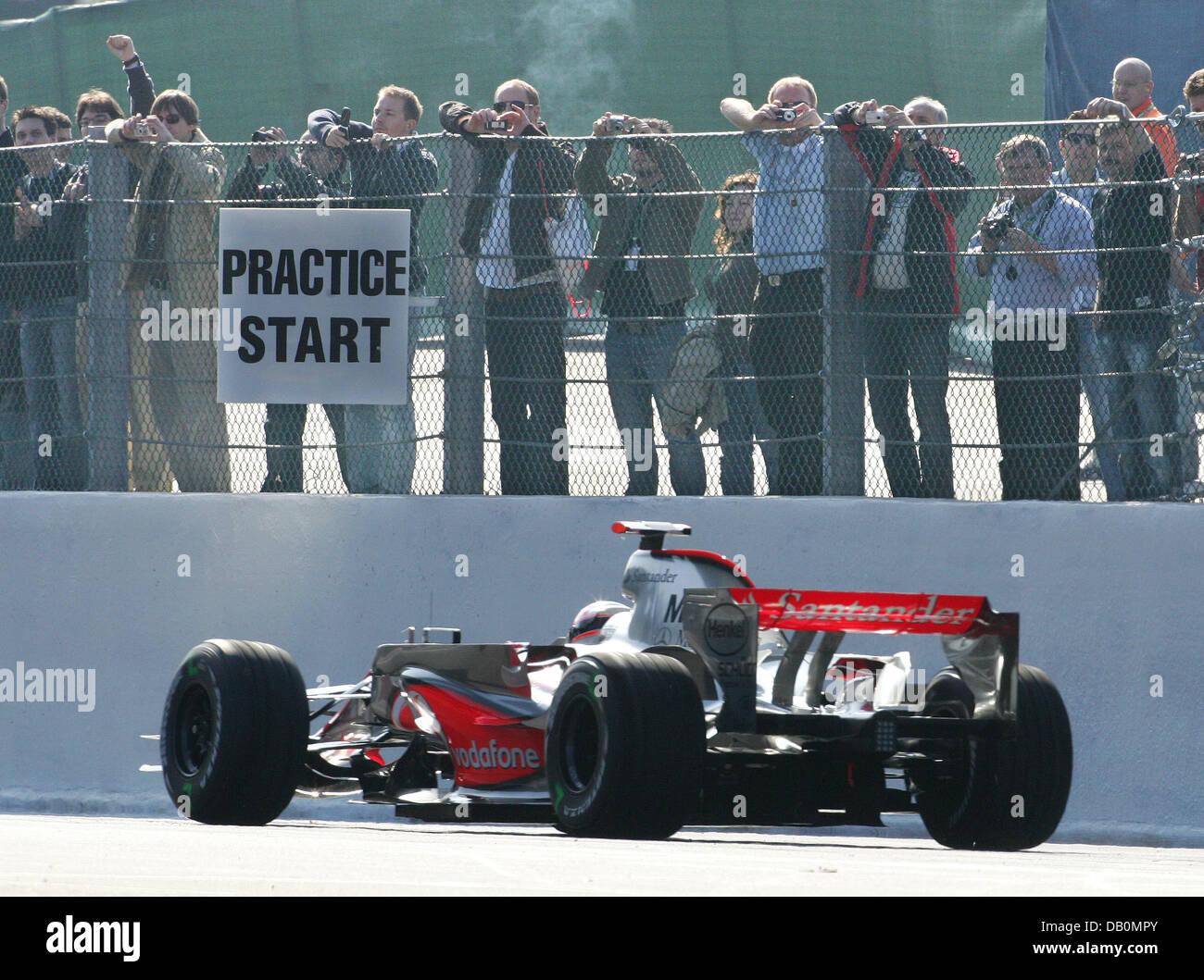 Spanish Formula One driver Fernando Alonso of McLaren Mercedes in ...