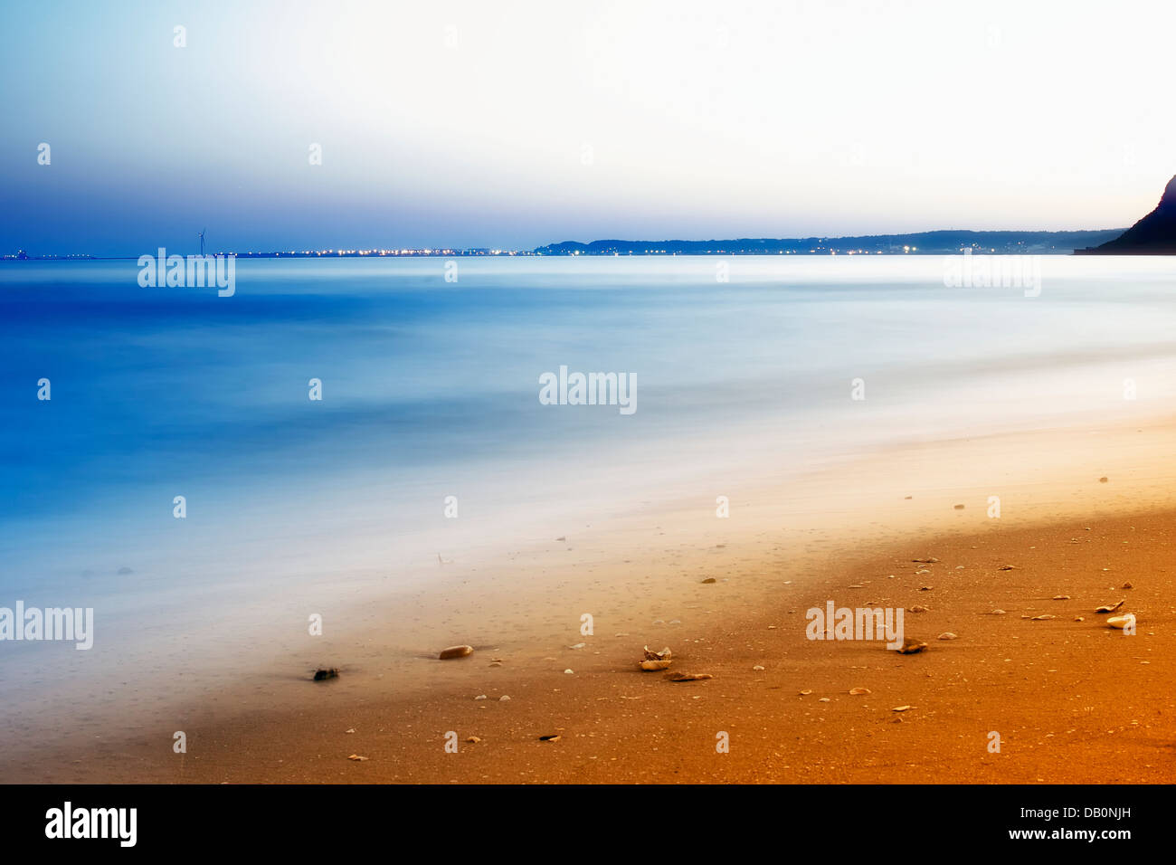 Long Exposure of the Sea of Japan facing the Oga Peninsula during late ...