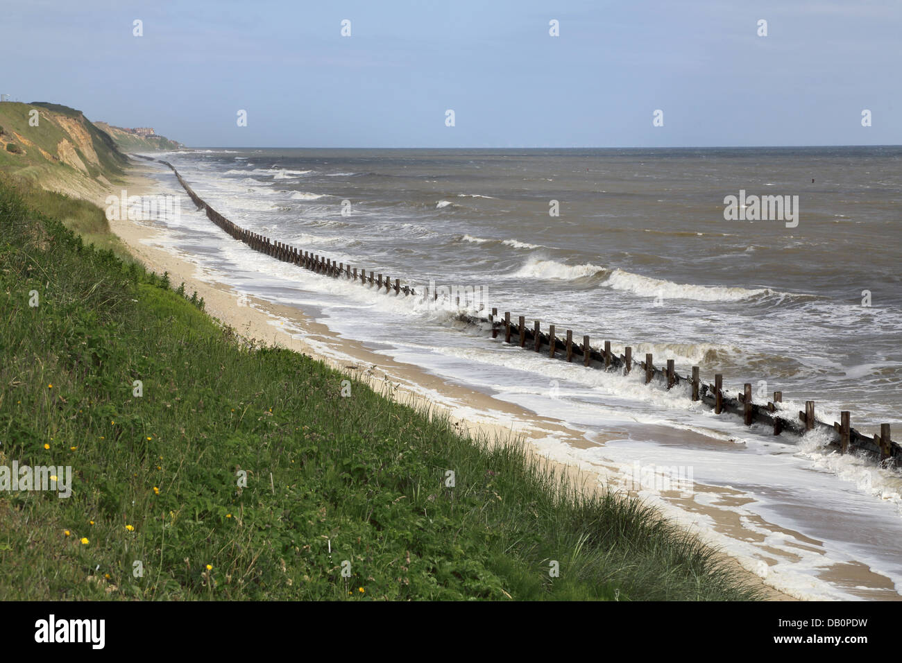 bacton on the norfolk coast Stock Photo - Alamy