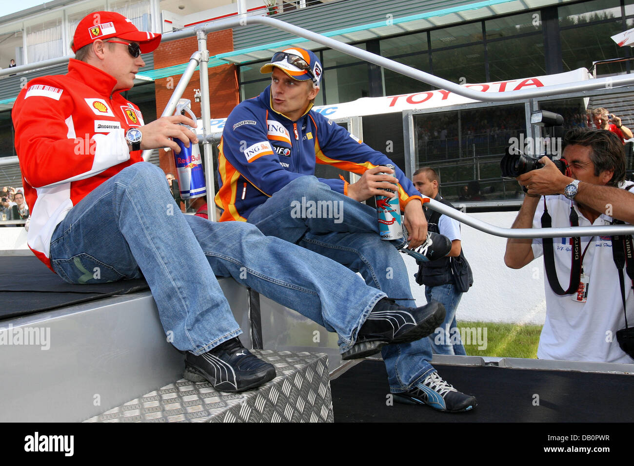 Heikki kovalainen renault hi-res stock photography and images - Alamy