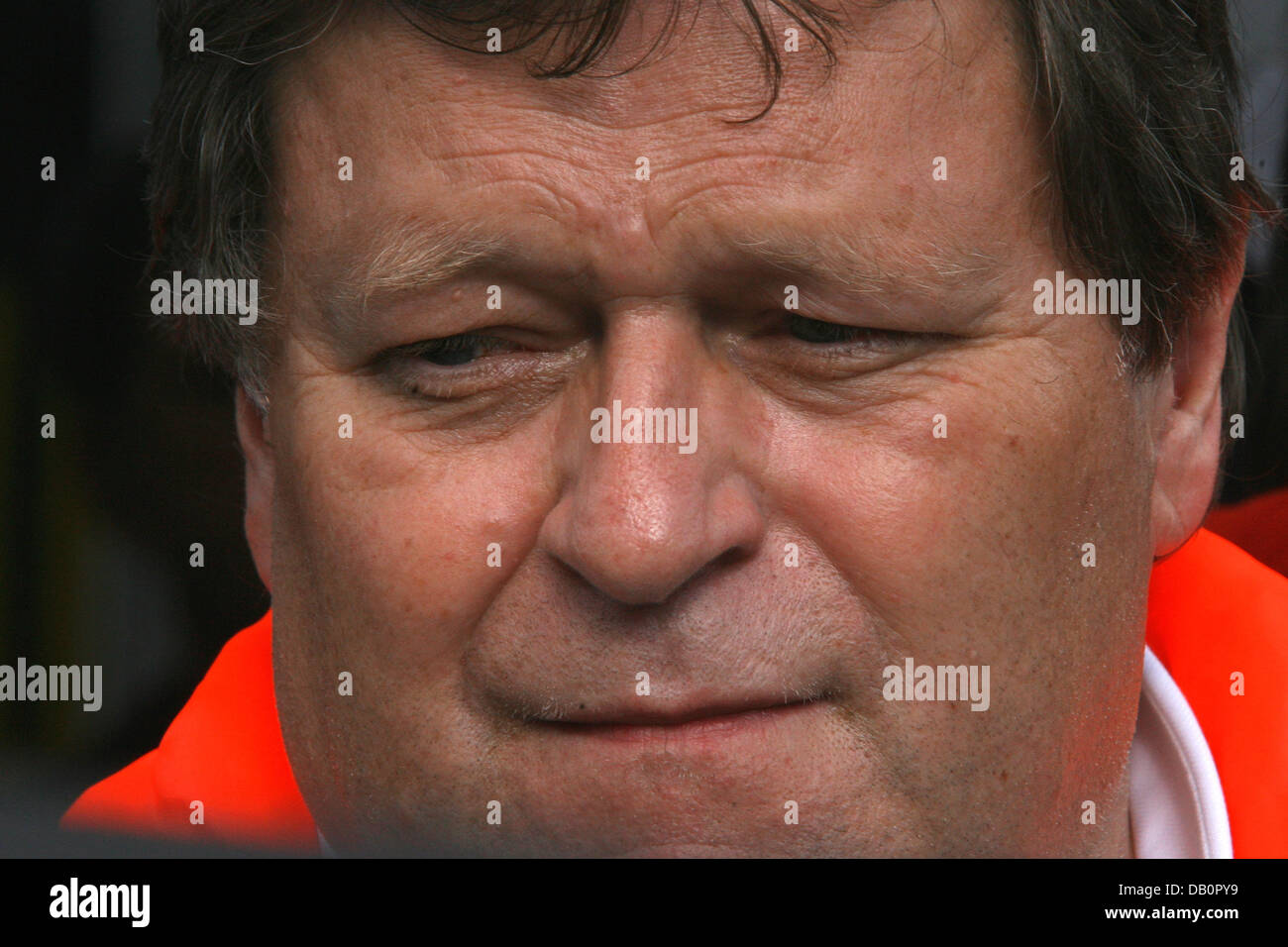 Mercedes Motorsport president German Norbert Haug is pictured after the ...