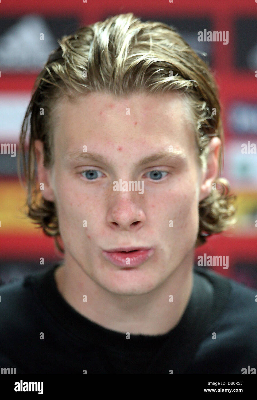Bundesliga club FC Bayern Munich left-back Marcell Jansen pictured ...