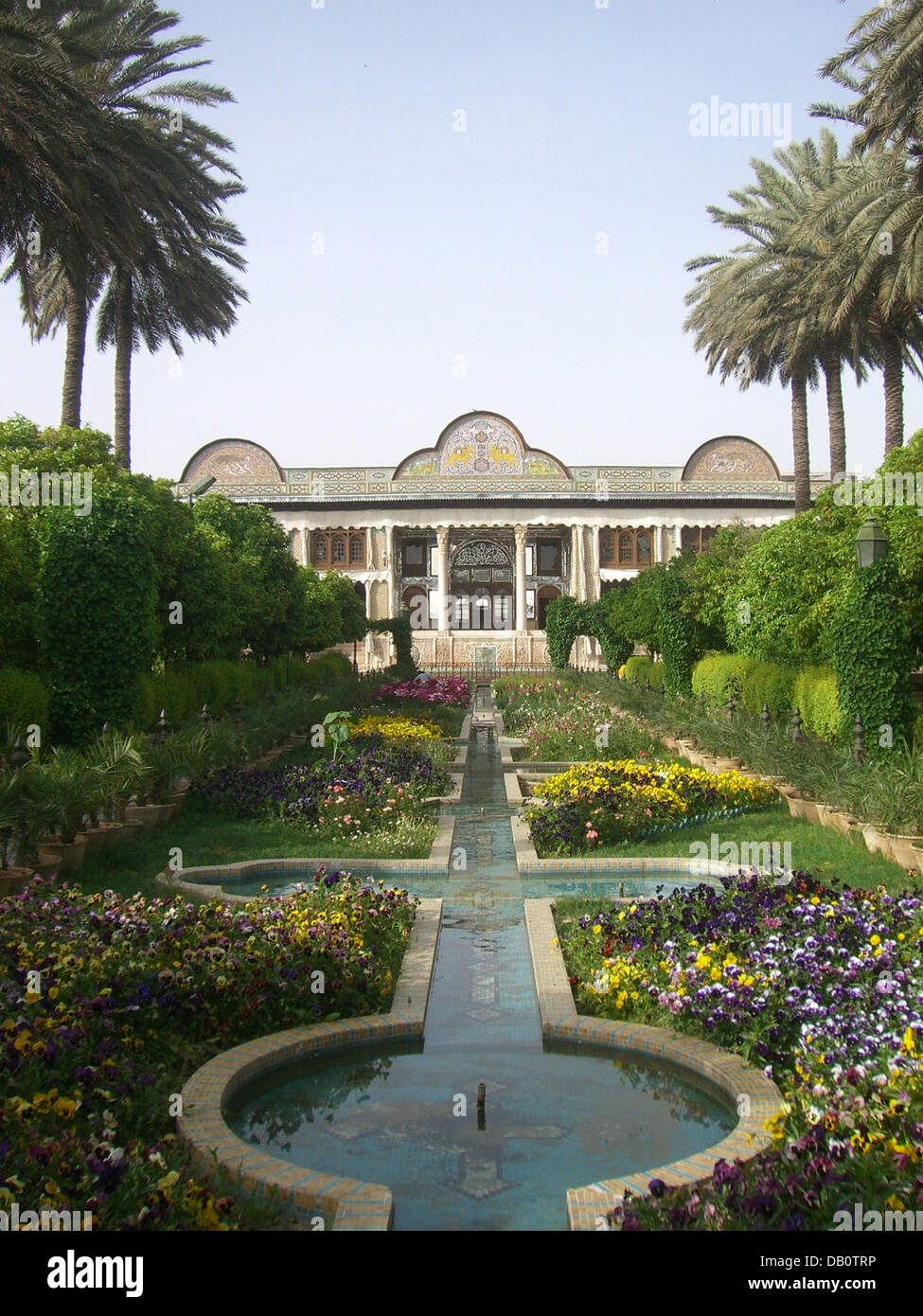 The picture shows the Bagh-e Naranjestan Palace in Shiraz, Iran, 01 May ...