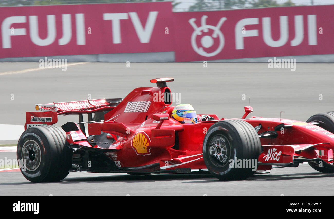 Brazilian Formula One pilot Felipe Massa of Ferrari is pictured in ...