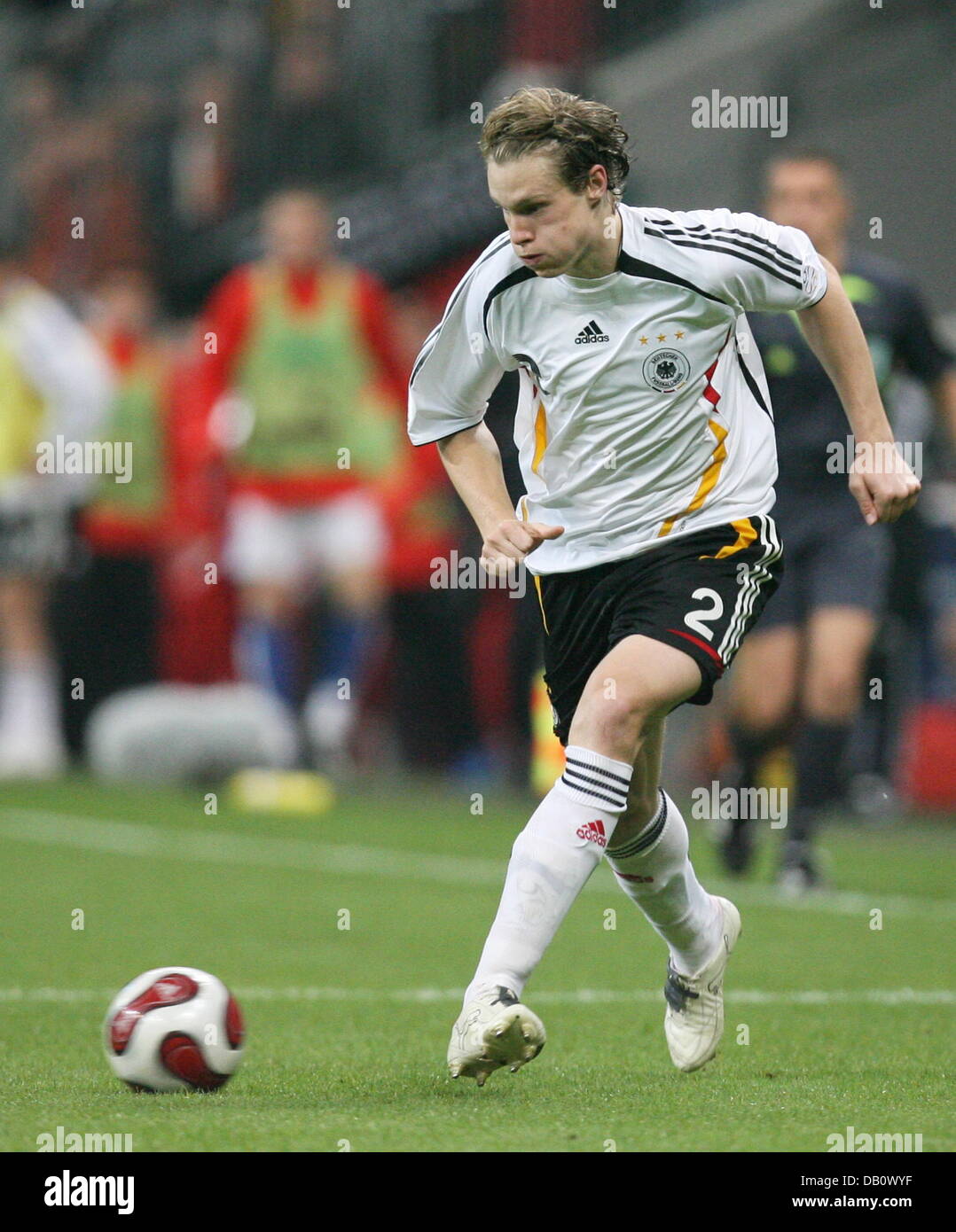 German national soccer player Marcel Jansen is shown in action during ...