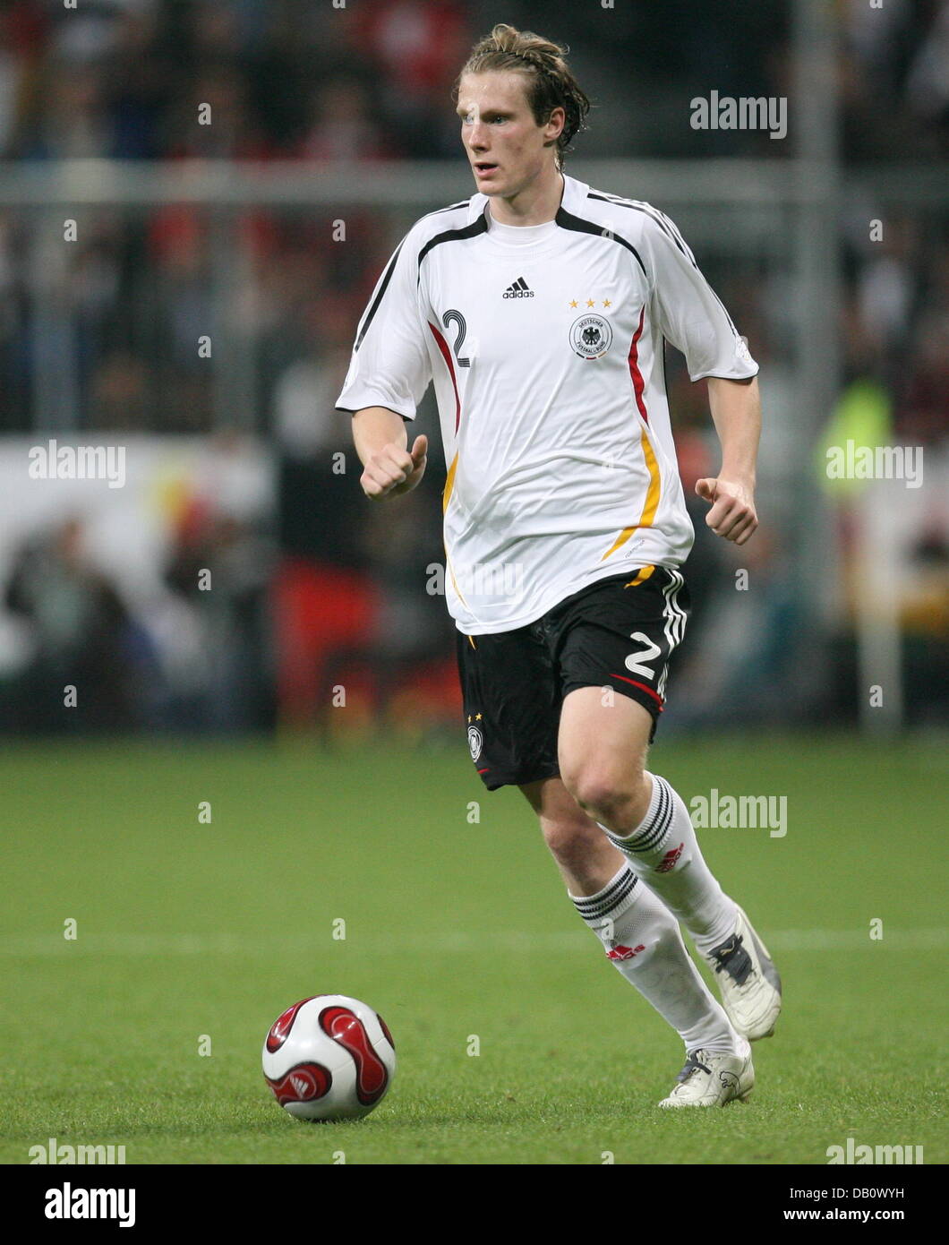 German national soccer player Marcel Jansen is shown in action during ...