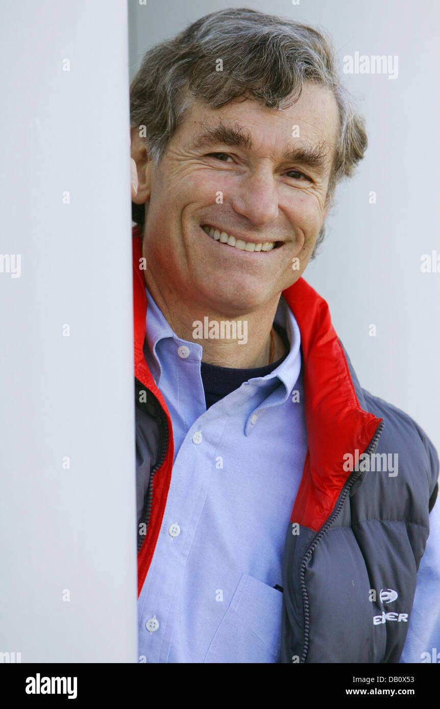 The picture shows US-American author T.A. Barron at the Frankfurt Book ...