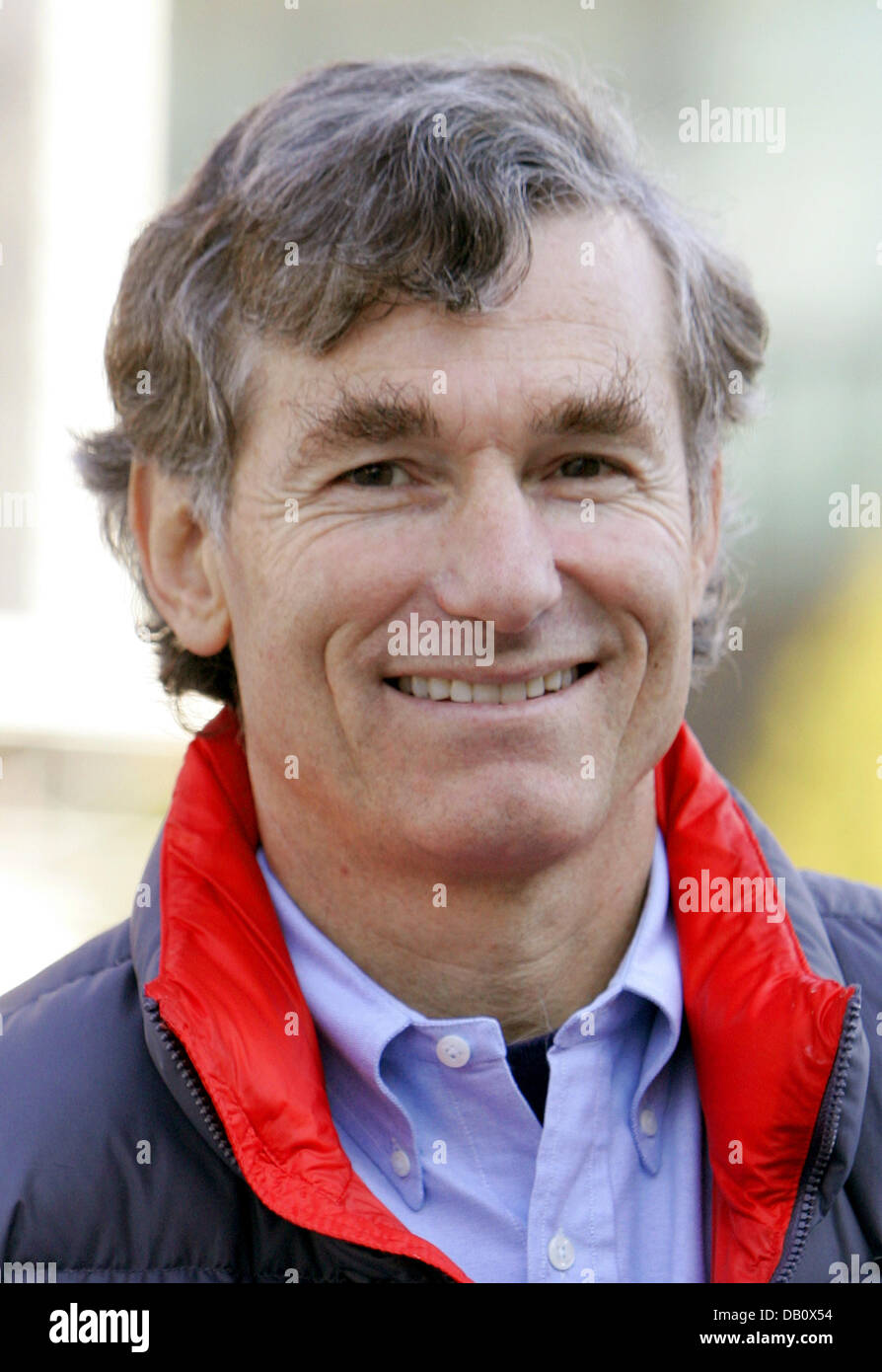 The picture shows US-American author T.A. Barron at the Frankfurt Book ...