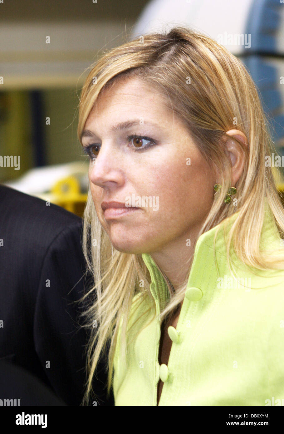 Crown Princess Maxima of the Netherlands visits the village Novo Mesto ...