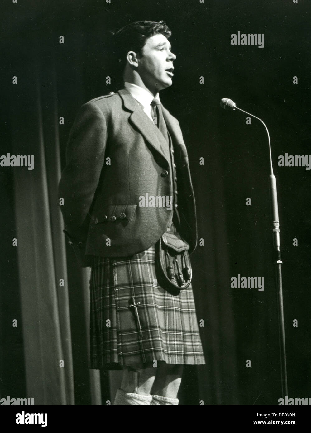 ANDY STEWART (1933-1993) Scottish singer and entertainer Stock Photo ...
