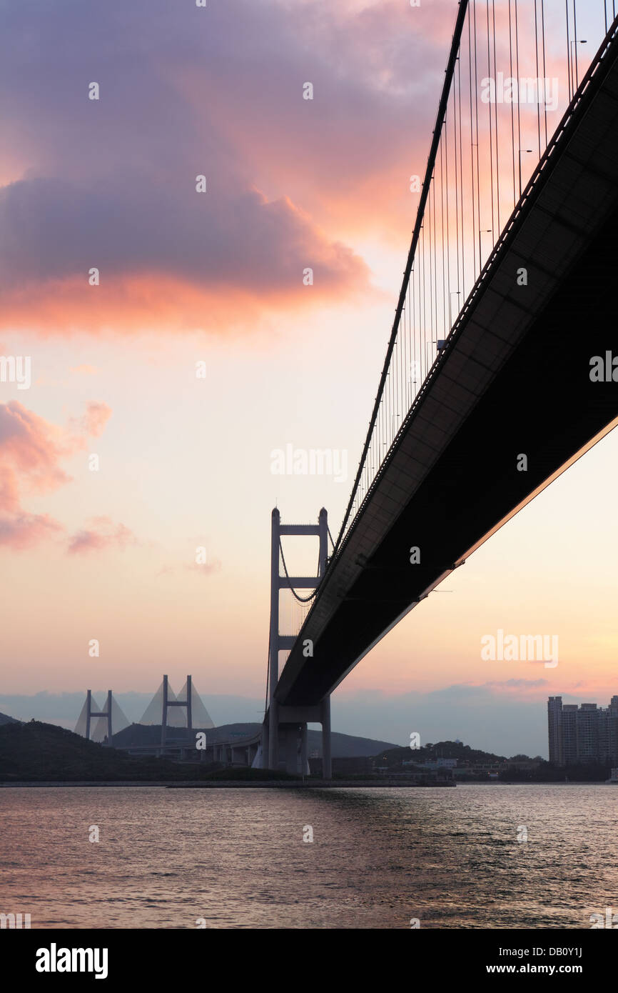 Tsing Ma Bridge Stock Photo - Alamy