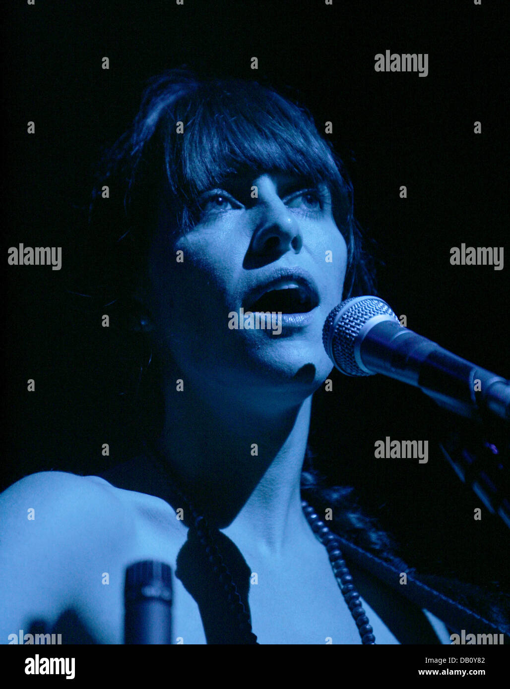Canadian singer Feist performs during her Germany tour in Cologne ...