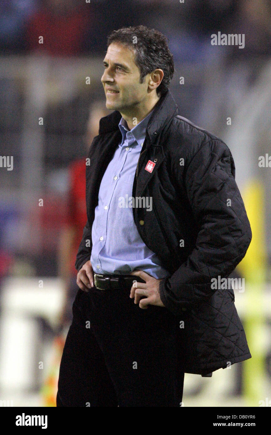 Bochum's coach Marcel Koller is pictured during the Borussia Dortmund ...