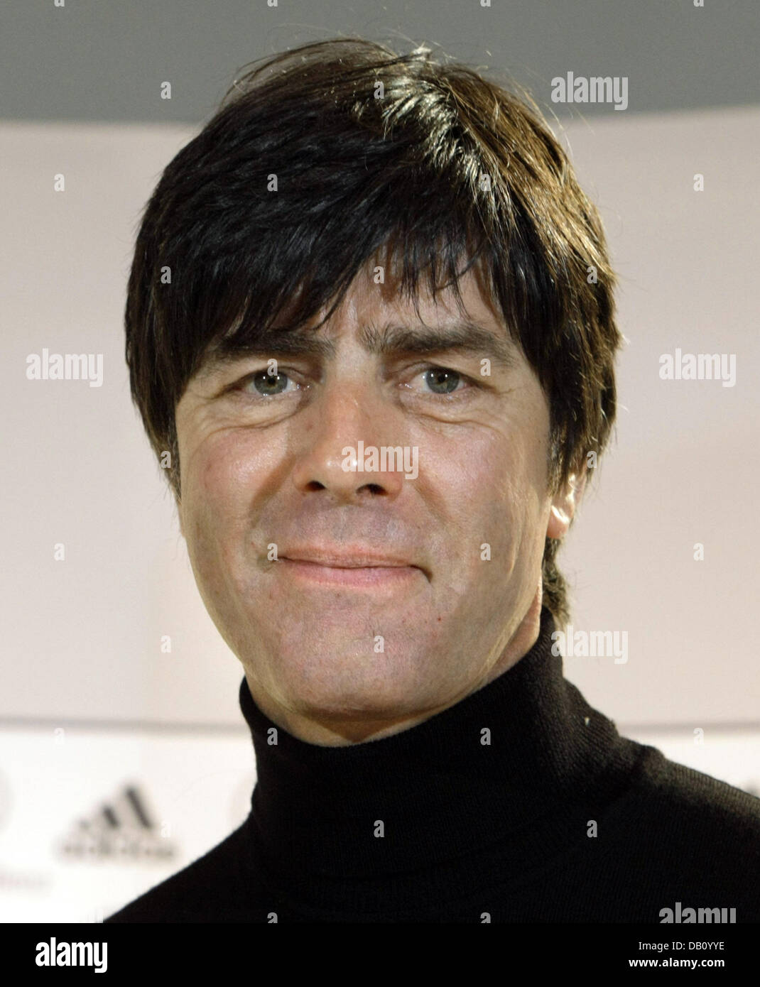 German national team head coach Joachim Loew pictured during a press ...