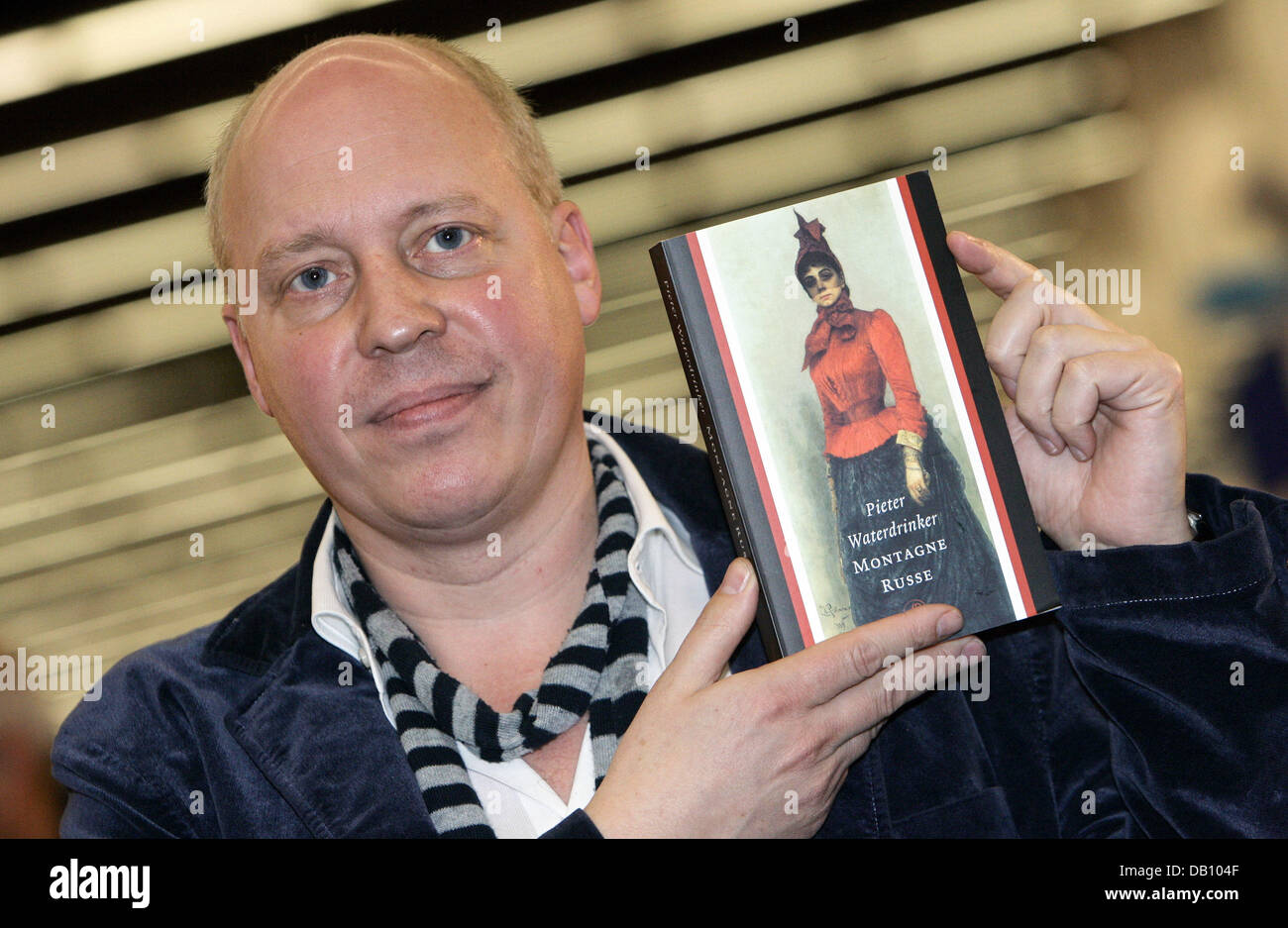 Dutch author Pieter Waterdrinker presents his book 'Montagne Russe ...