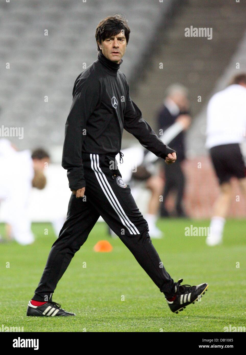 Coach of the German national soccer team, Joachim Loew, is pictured ...