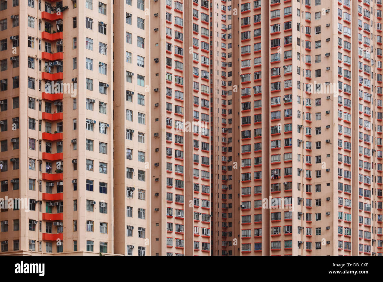 apartment house in Hong Kong Stock Photo - Alamy