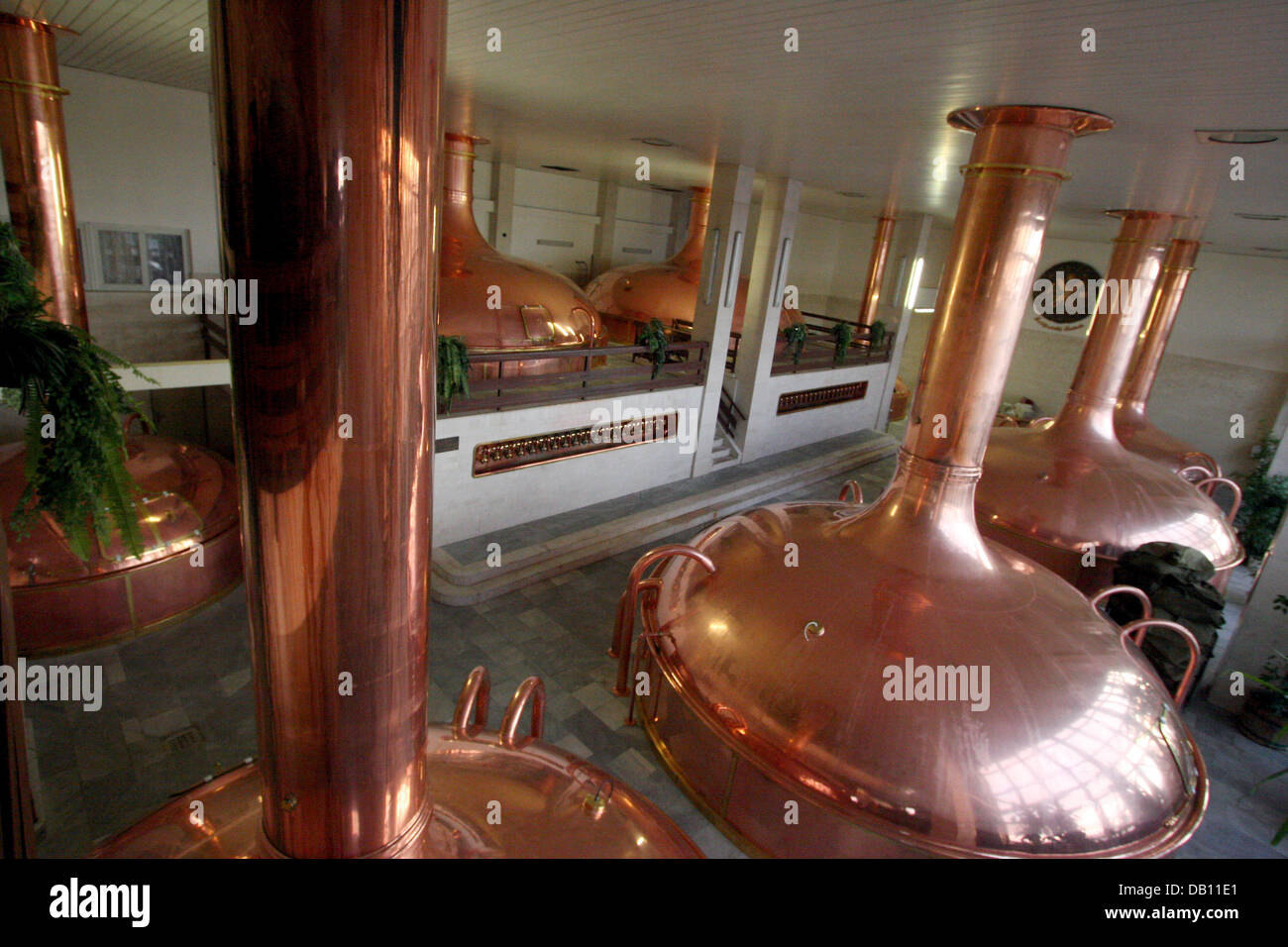FILE - The picture shows the mashhouse of the 'Budweiser Budvar ...