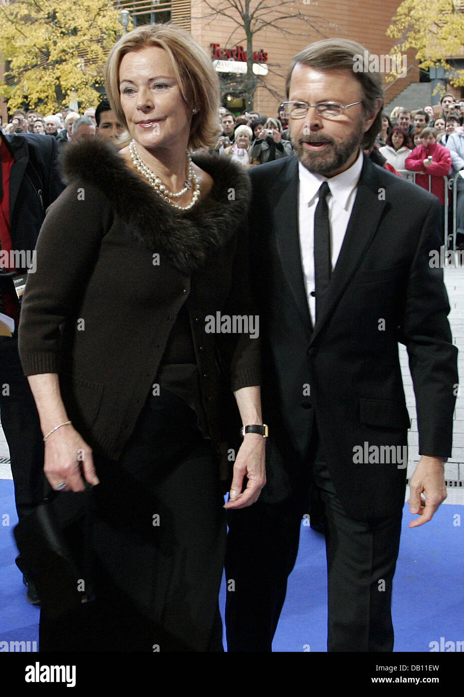 Members of the former Swedish pop band 'Abba', composer Bjoern Ulvaeus ...