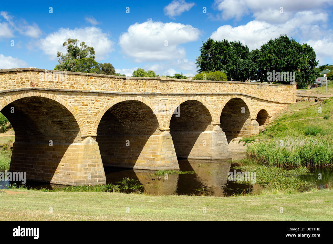 Richmond bridge, Tasmania is the oldest bridge in Australia, built by ...