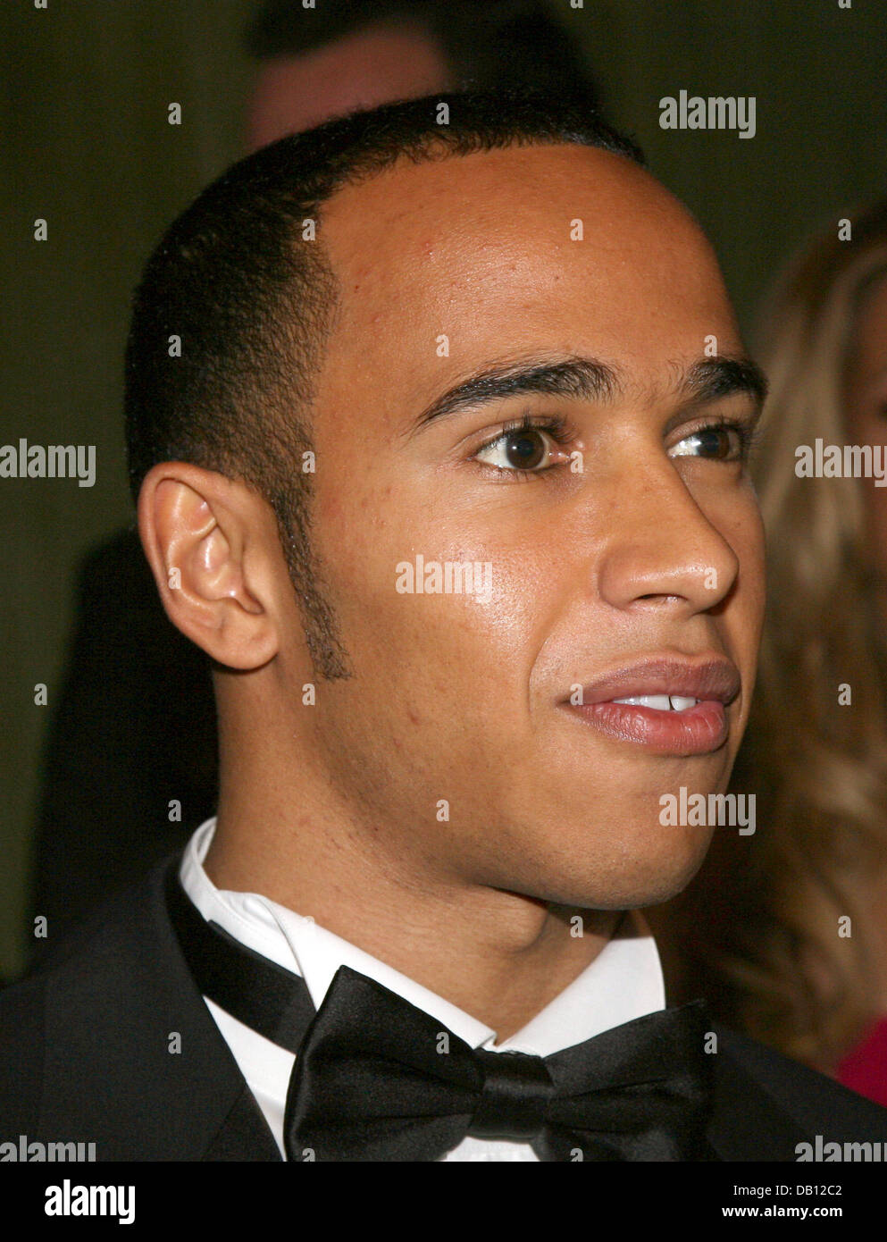 English Formula One pilot Lewis Hamilton is pictured during the GQ gala ...