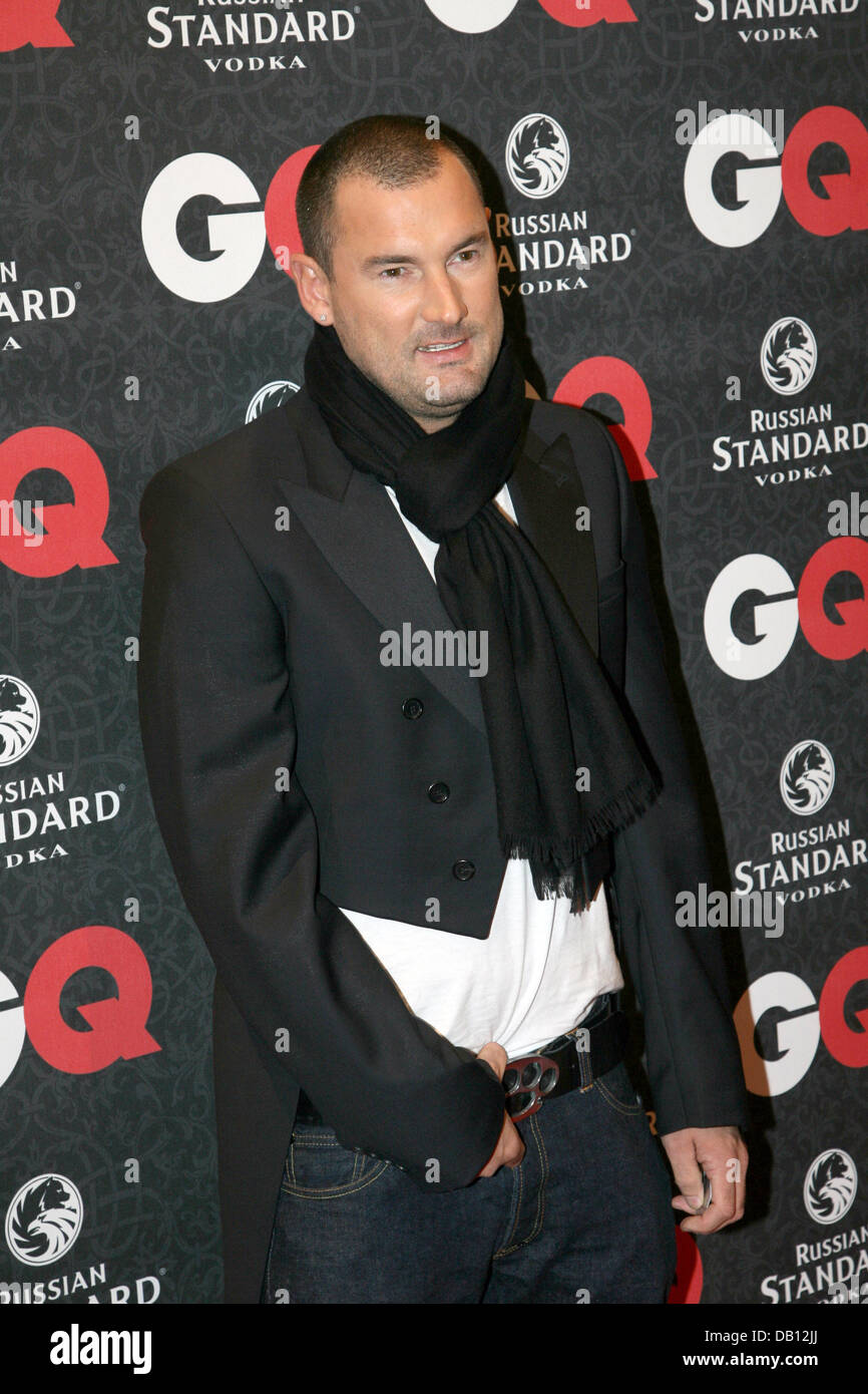 Designer Michael Michalsky poses during the GQ gala event for the ...