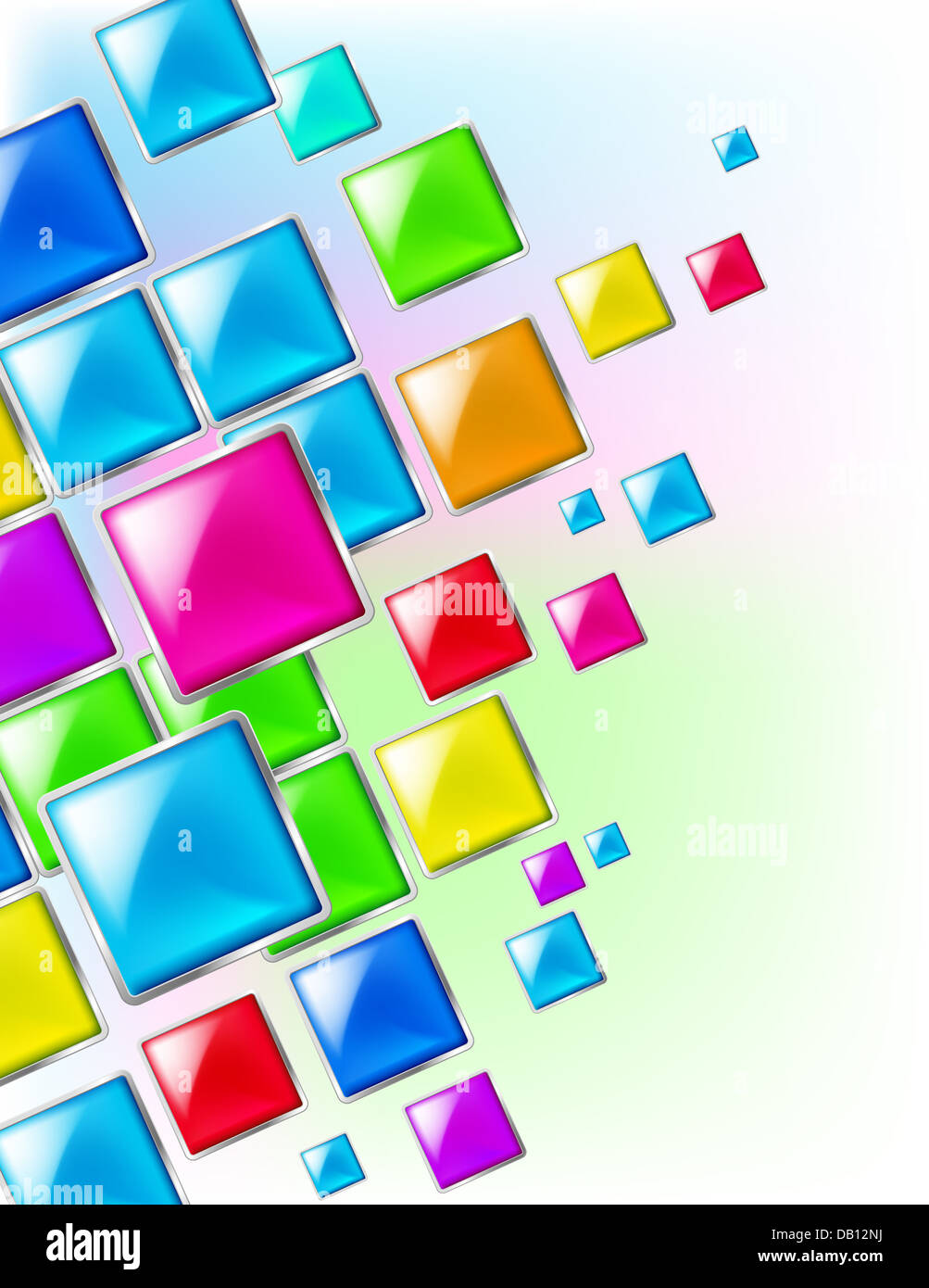 Color Square background abstract of techno style Stock Photo - Alamy